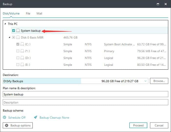 How to Backup Windows Operating System with DVDFab PC Backup?